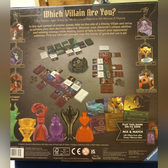 Disney | Toys | Disney Villainous Game | Poshmark